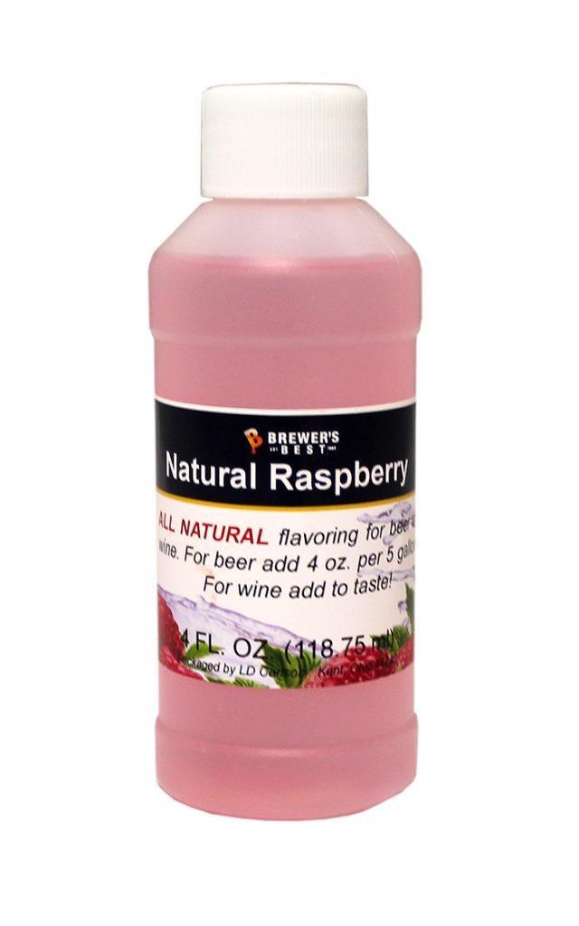 Natural Raspberry Flavoring Extract 4 oz - Scotzin Brothers